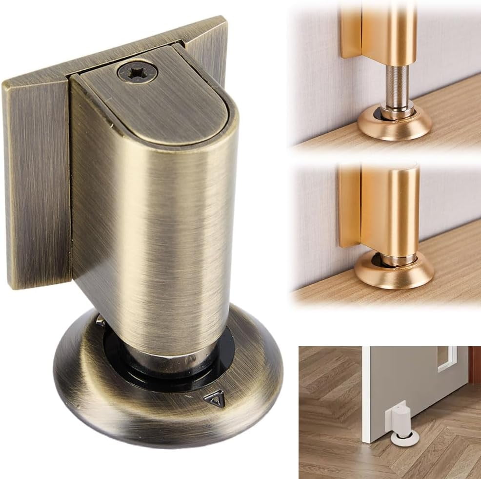 Door Stoppers, 2025 New Magnetic Door Stoppers for Bottom of Door ...