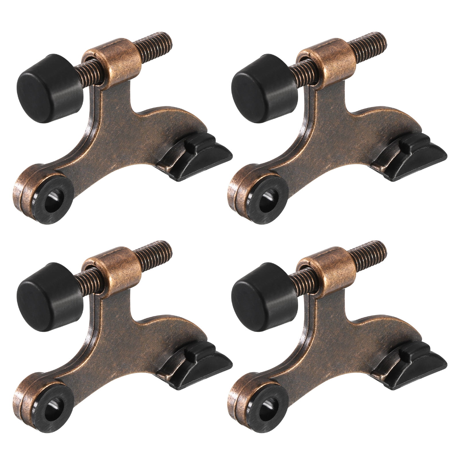 Door Stoppers, 4Pcs 2-1/2"x1-3/4" Zinc Alloy Adjustable Hinge Pin Door ...
