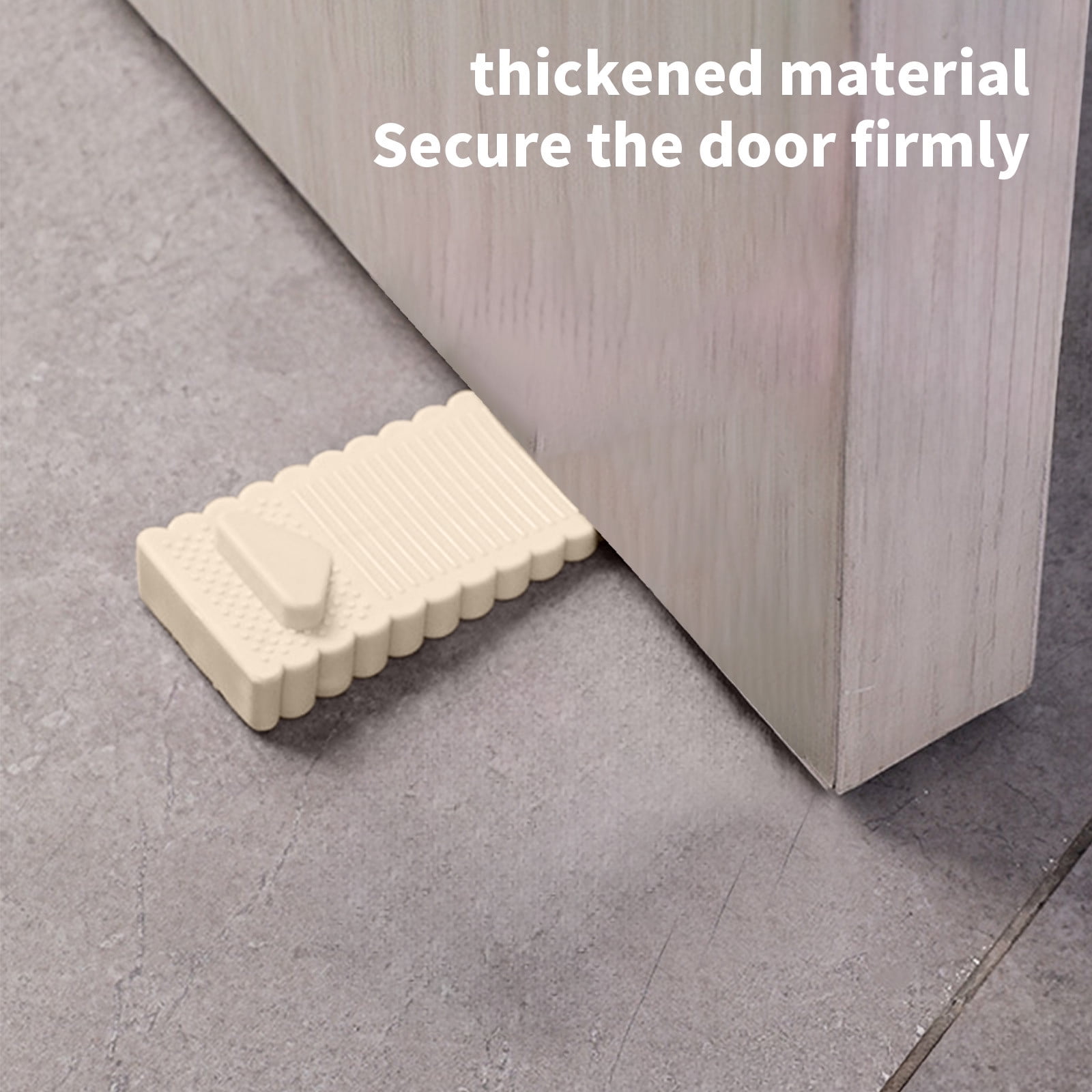 Door Stoppers Door Stopper Wedge for Bottom of Door Sturdy Stackable ...