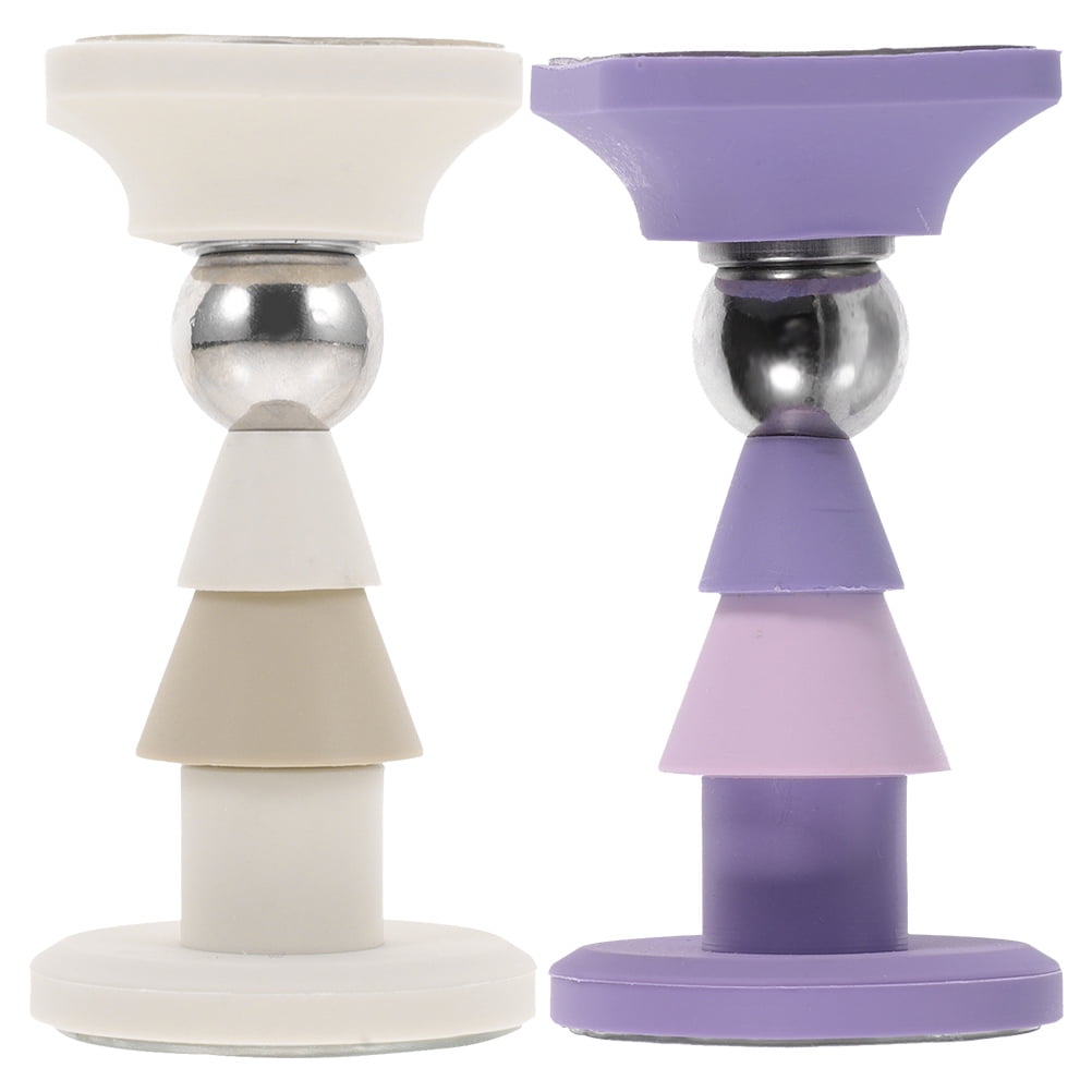 Door Stoppers For Wall,2pcs Floor Door Stopper Wall Mounted Floor ...