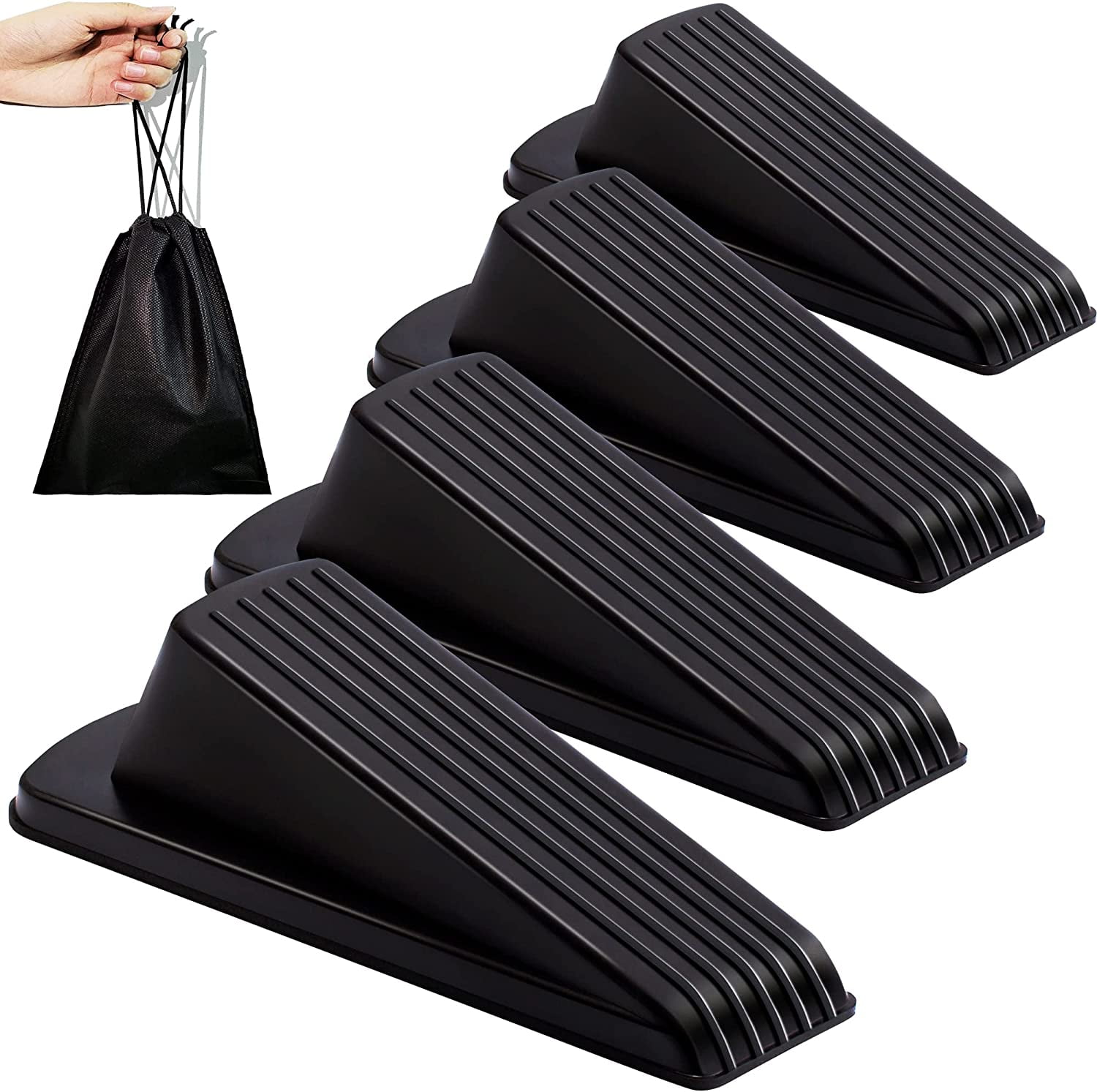 Door Stoppers - Premium Door Stops Heavy Duty Rubber Door Stoppers for ...