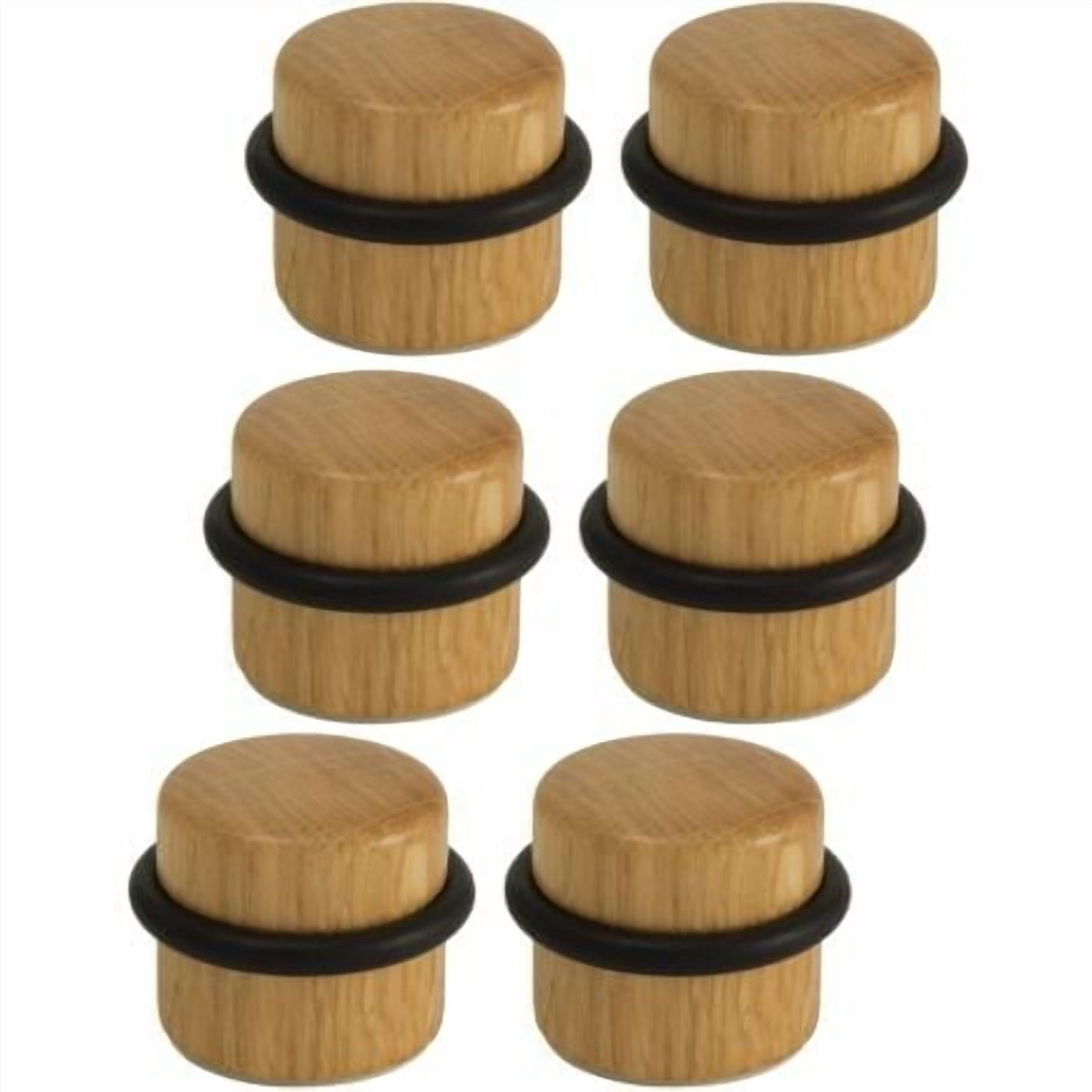 Door Stops - Adhesive Wooden Door Stop for Floor - Doorstops Door and ...
