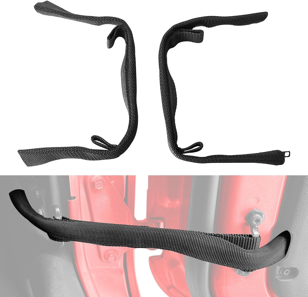 Door Strap for Jeep Wrangler,Door Limiting Straps for Jeep Wrangler JK ...