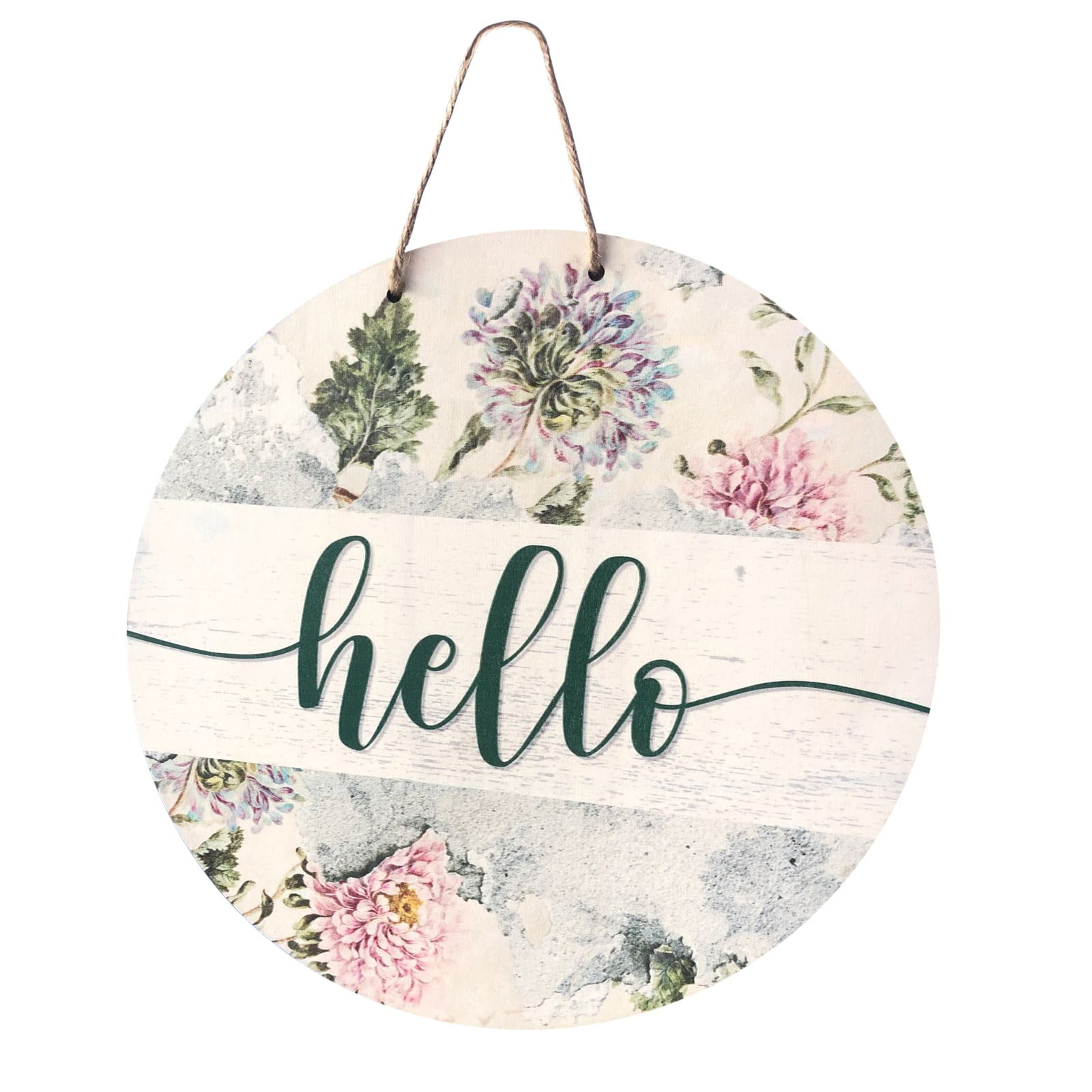 Door Streamers Door Sign Flower Welcome Door Hanger Funny Door Hanger ...