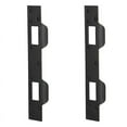 Door Strike Plate Double Holes, Heavy-Duty Latch Reinforcement Plate ...