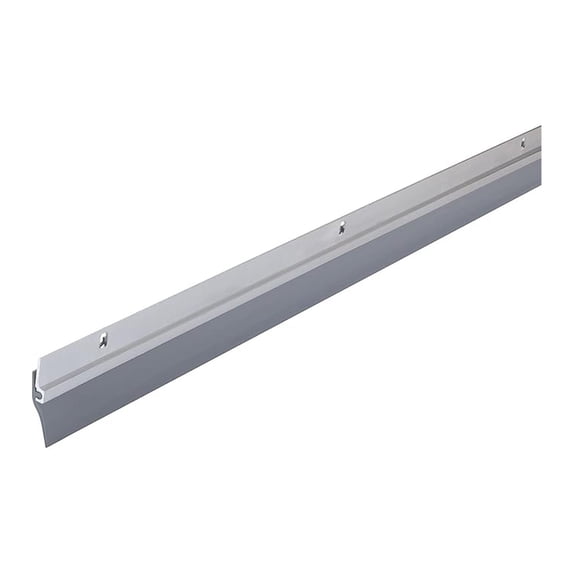 Door Sweep 36 Inch Aluminum Vinyl Weather Stripping - Silver Door Draft ...