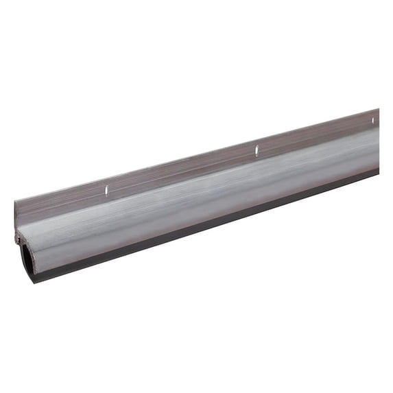 Door Sweep 36 Inch Aluminum Vinyl Weather Stripping - Silver Door Draft ...