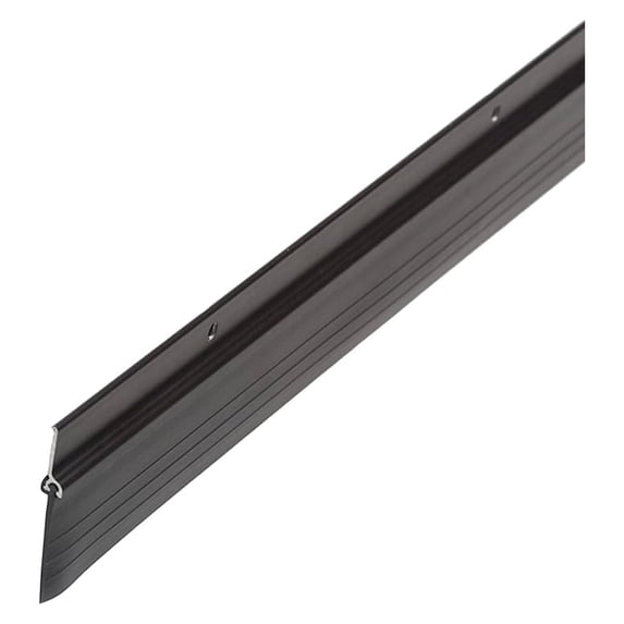 Door Sweep 36 Inch Bronze Aluminum Vinyl - Heavy Duty Door Draft ...