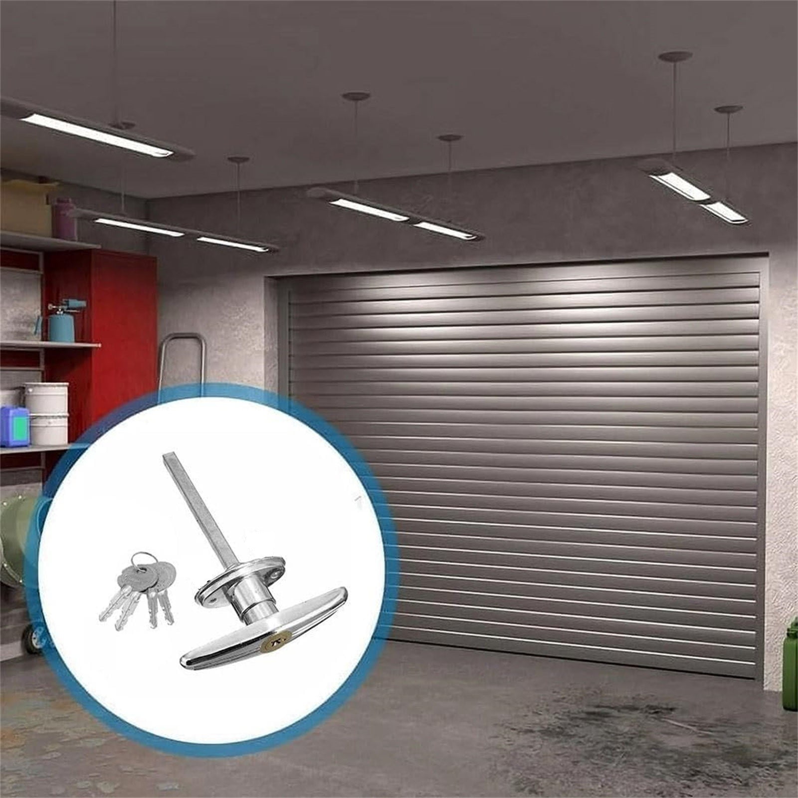 Door T Handle Lock Kit With 2 Keys Door Lock Door Lock Storage Barn ...