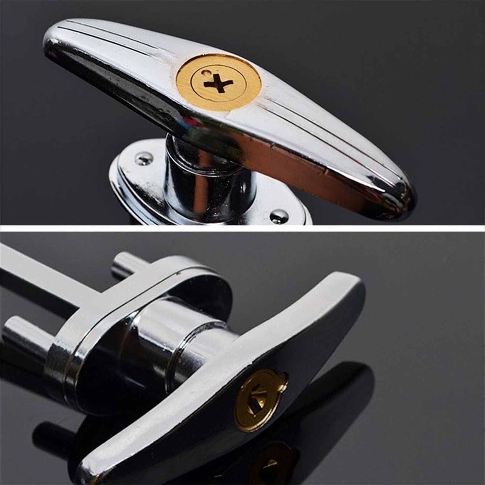 Door T Handle Lock Kit with 2 Keys Door Lock Door Lock Storage Barn ...