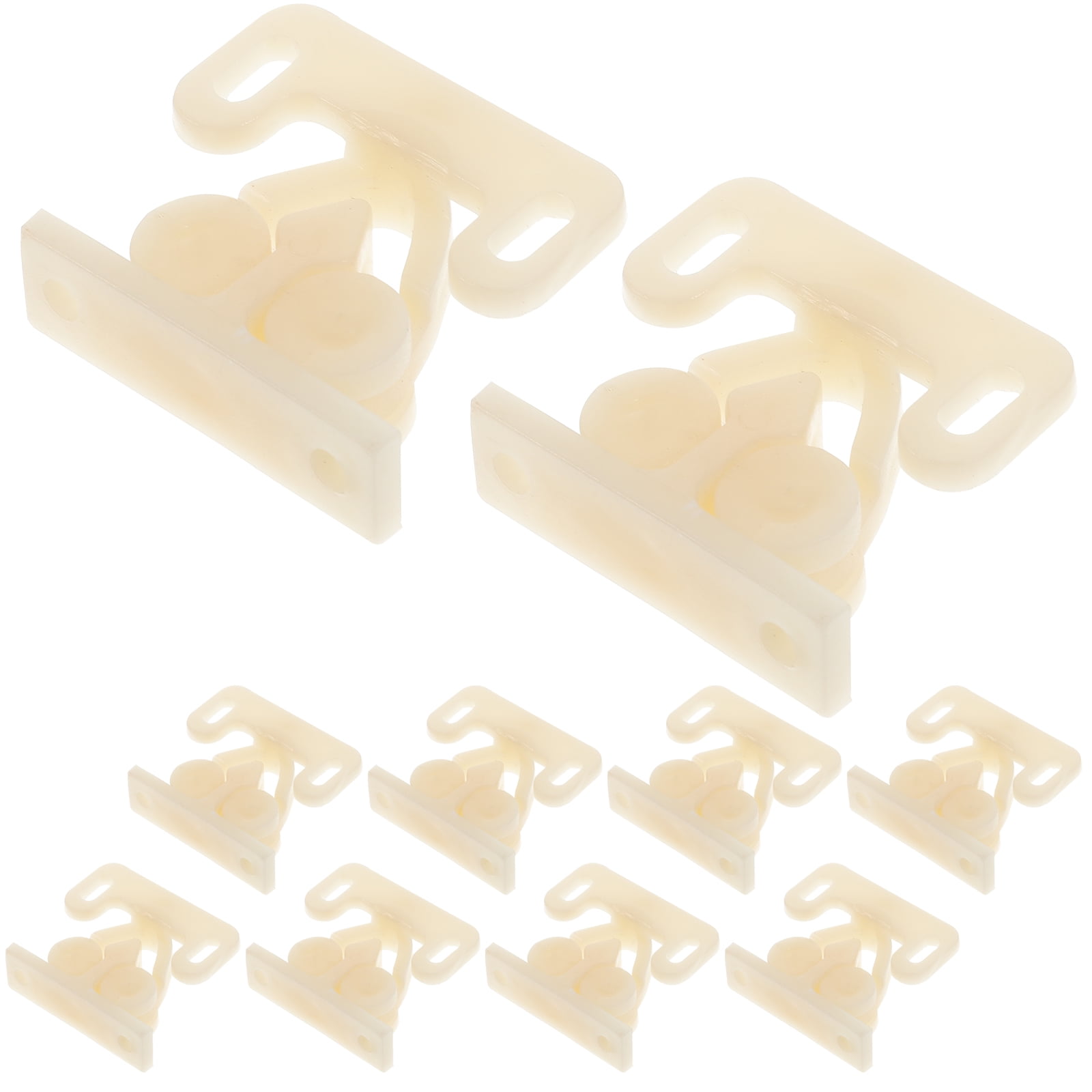 Door Tension Latches 10 Pcs Cabinet Buckle Ball Lock Plastic Furniture ...