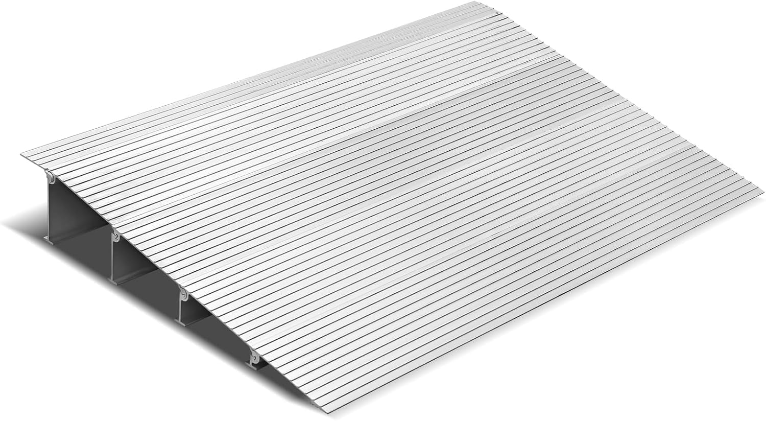 Door Threshold Ramp, 4" Rise Door Ramp, Aluminum Door Entry Ramps for ...