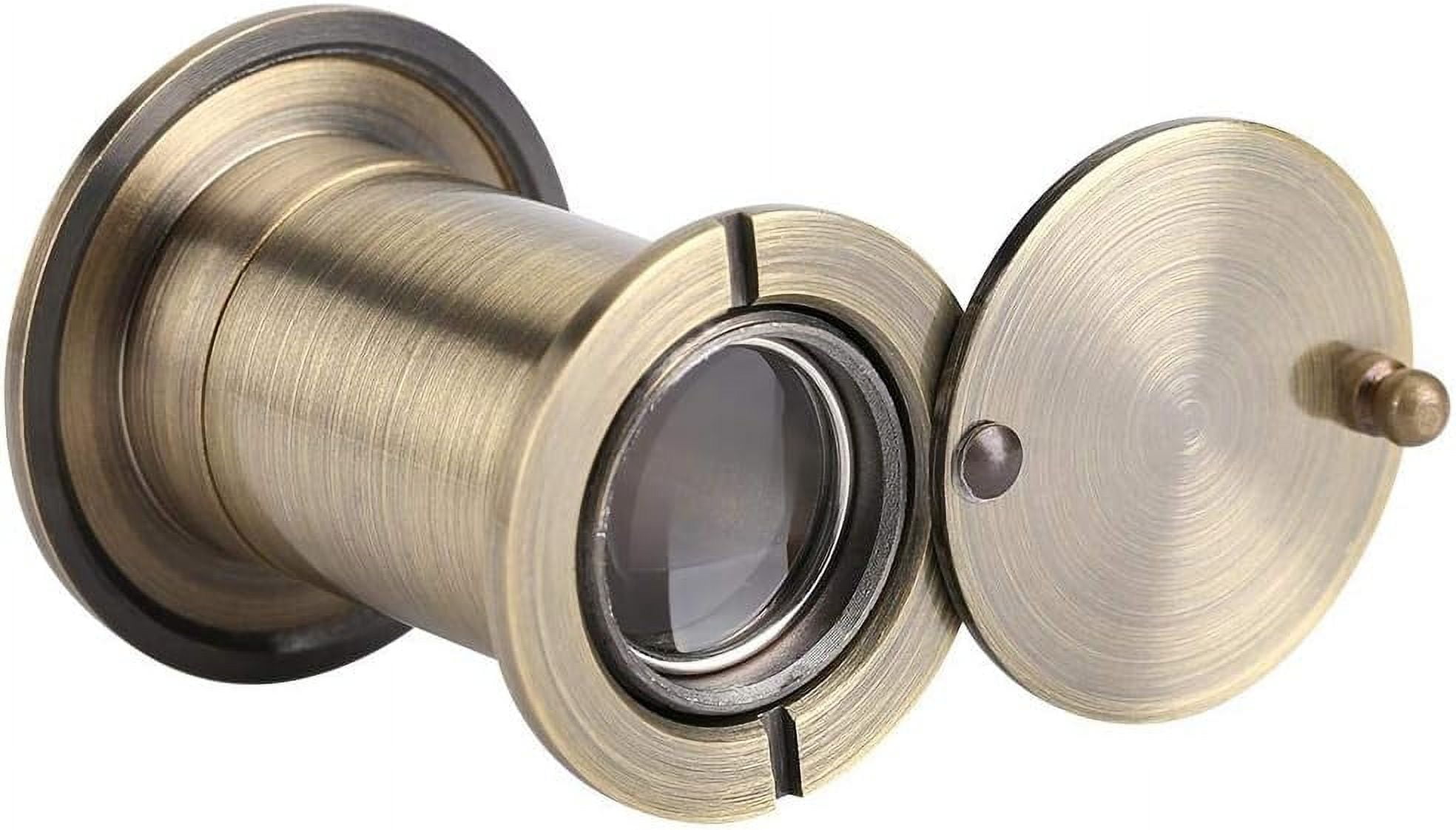 Door Viewer,220 Degree Wide Angle Home Security Spy Hole Optical Glass ...