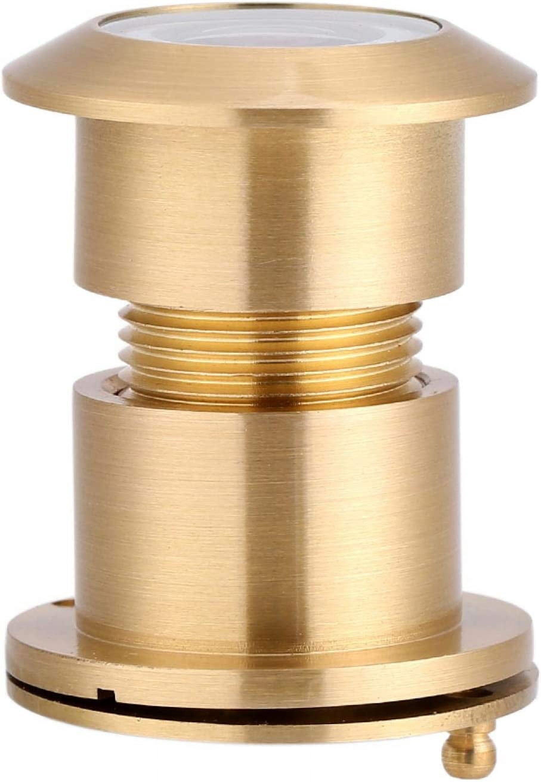Door Viewer, 28mm Pure Copper+Optical Glass Wide Viewing Angle Door ...