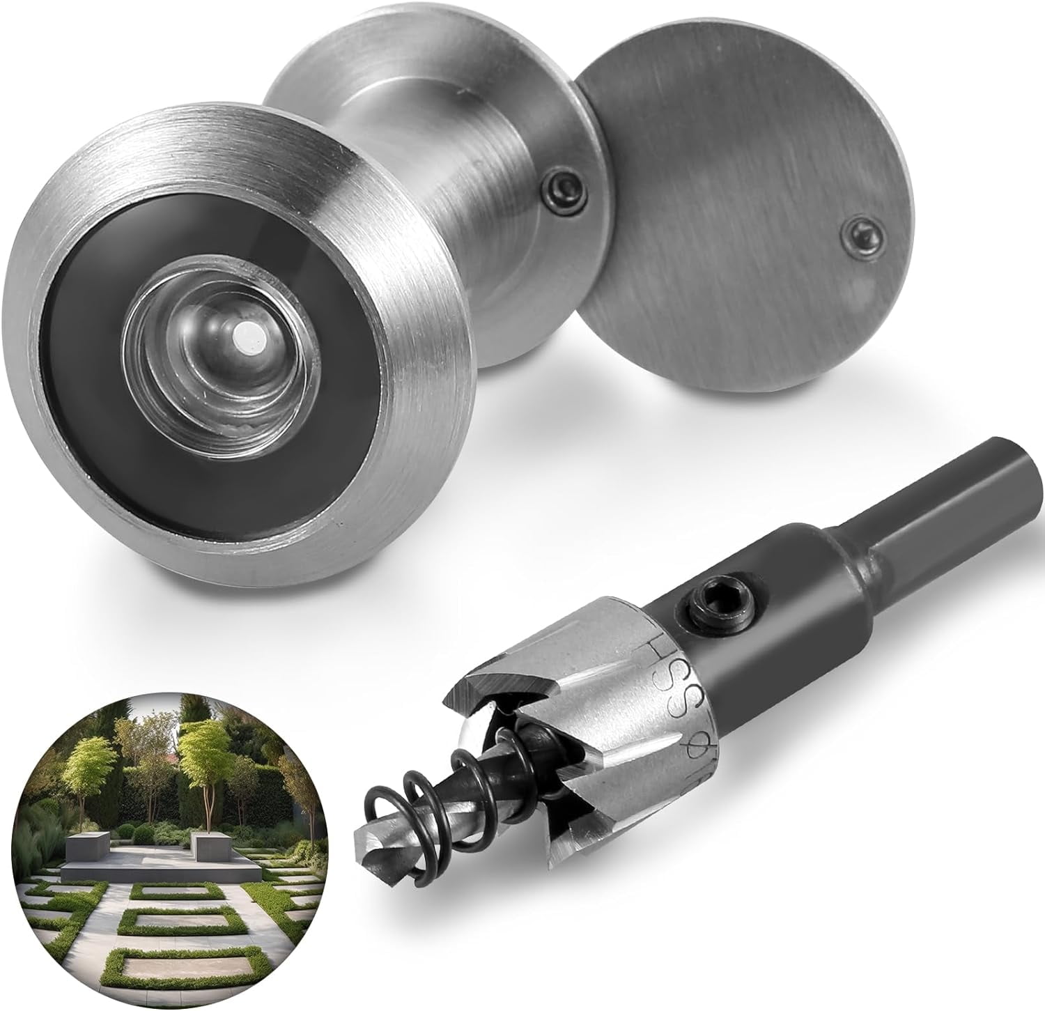 Door Viewer Peephole Brass 220-degree Solid Brass Peep Holes for Door ...