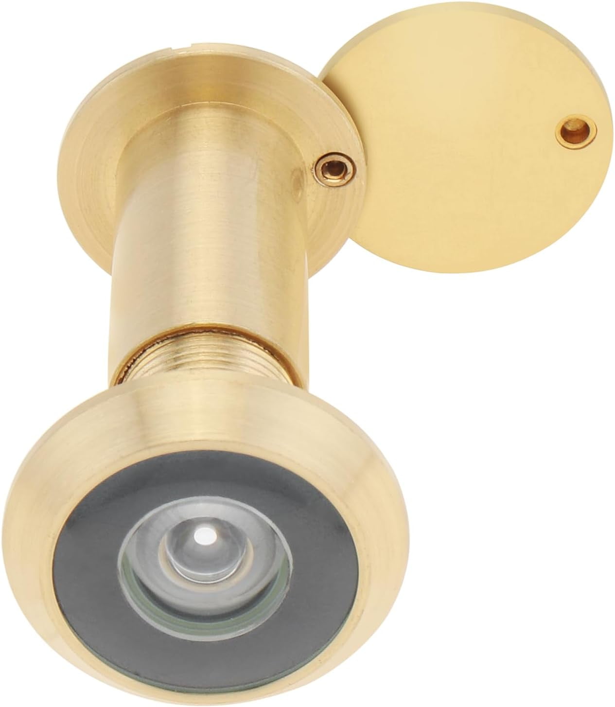 Door Viewer Peephole, Solid Brass 200 Degree Viewer, 5/8 Inch Pipe ...