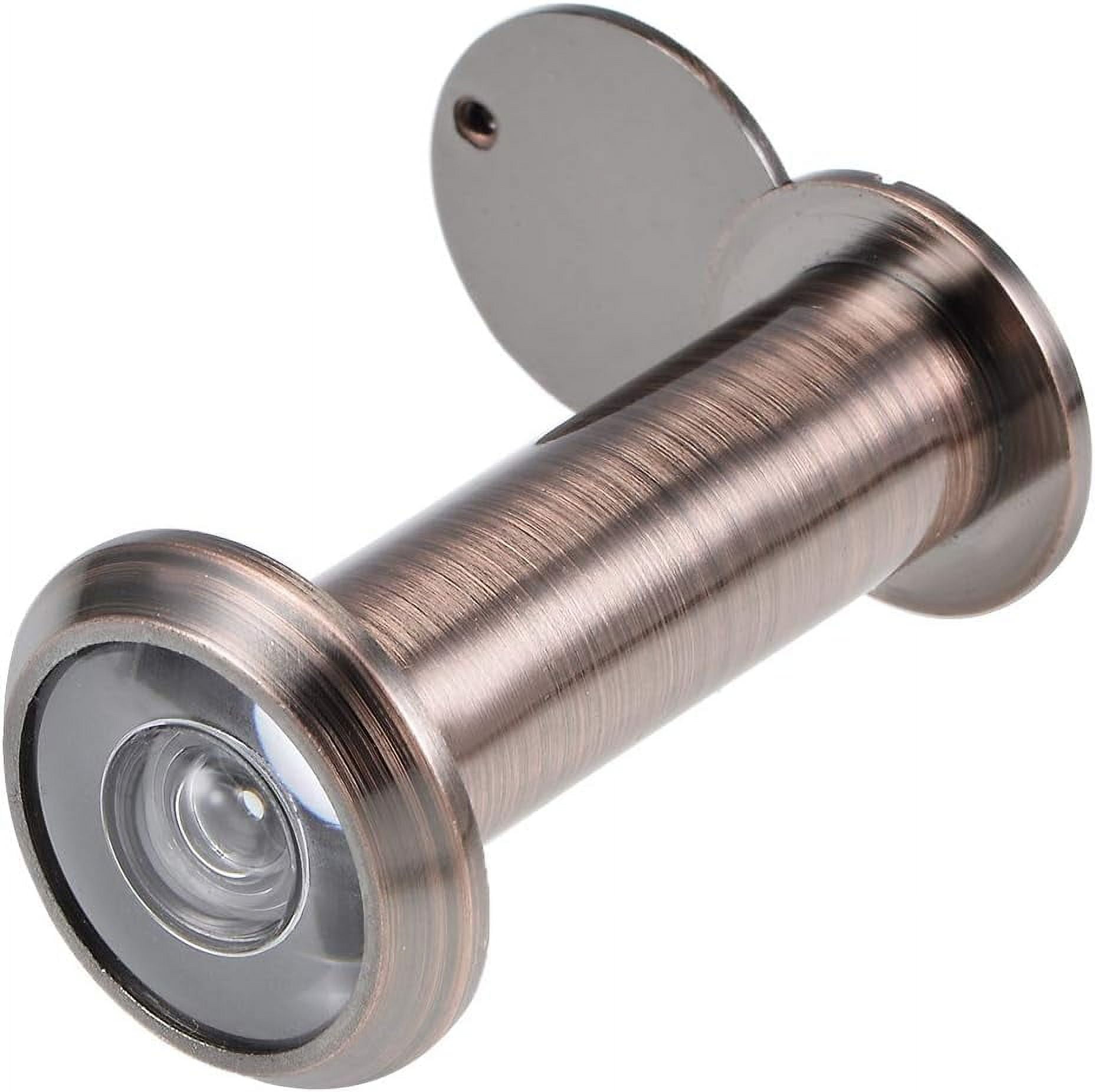 Door Viewer, Solid Brass 220-degree Door Viewer Peephole with Cover for ...