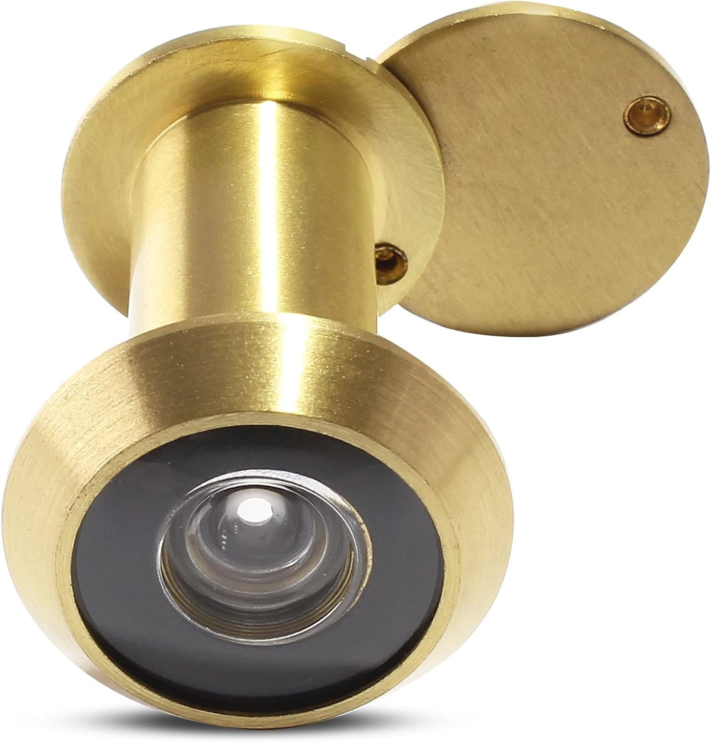 Door Viewer, Solid Brass HD Glass Lens 200-degree Door Viewer with ...