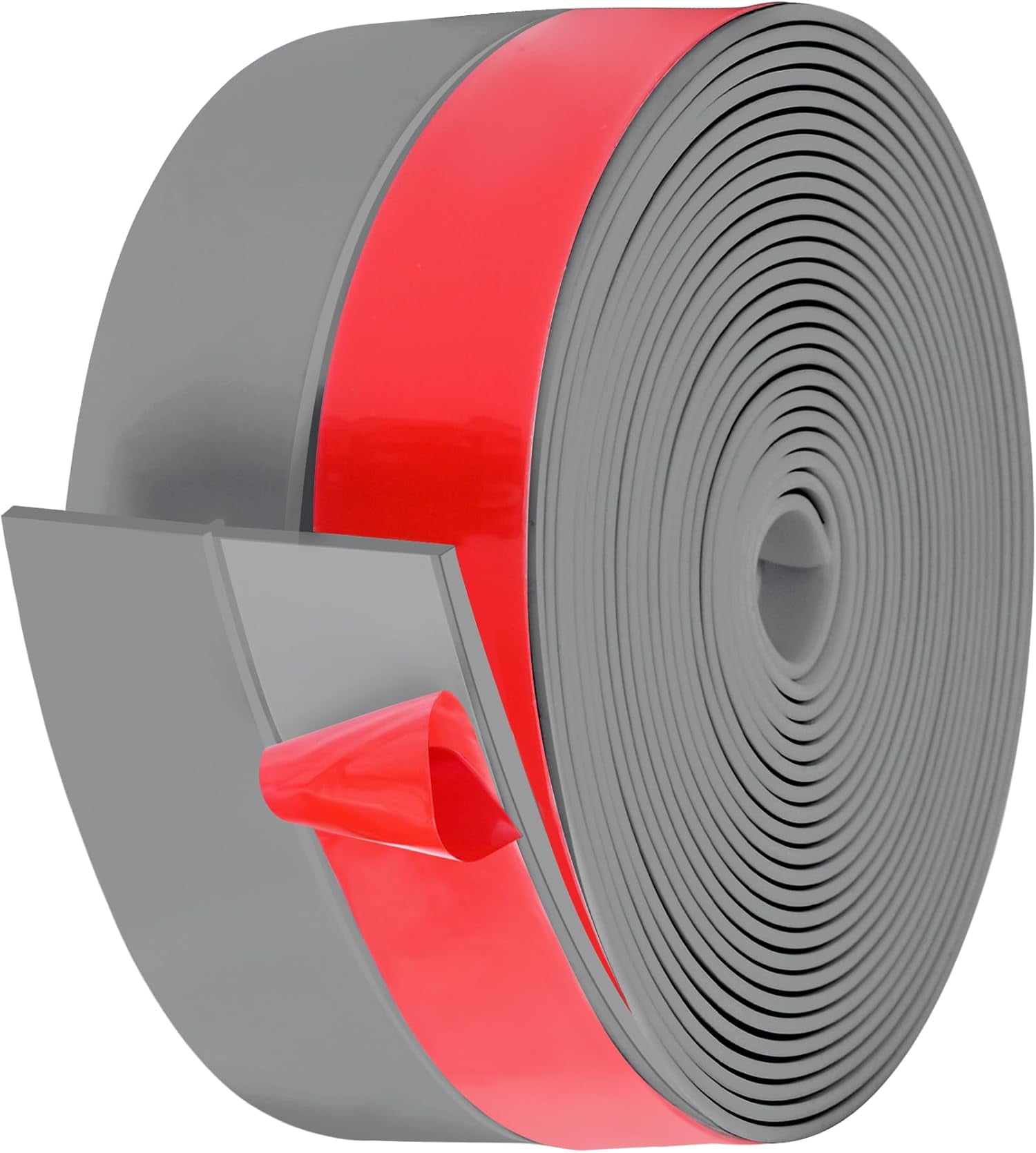 Door Weather Stripping 2IN (W) x 40FT (L) Door Draft Stopper Seal Tape ...