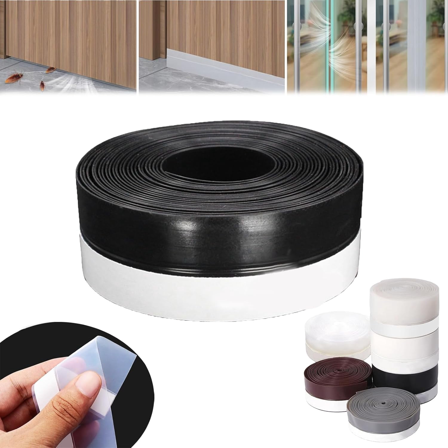 Door Weather Stripping Door Seal Strip, Silicone Seal Strip, Shower ...