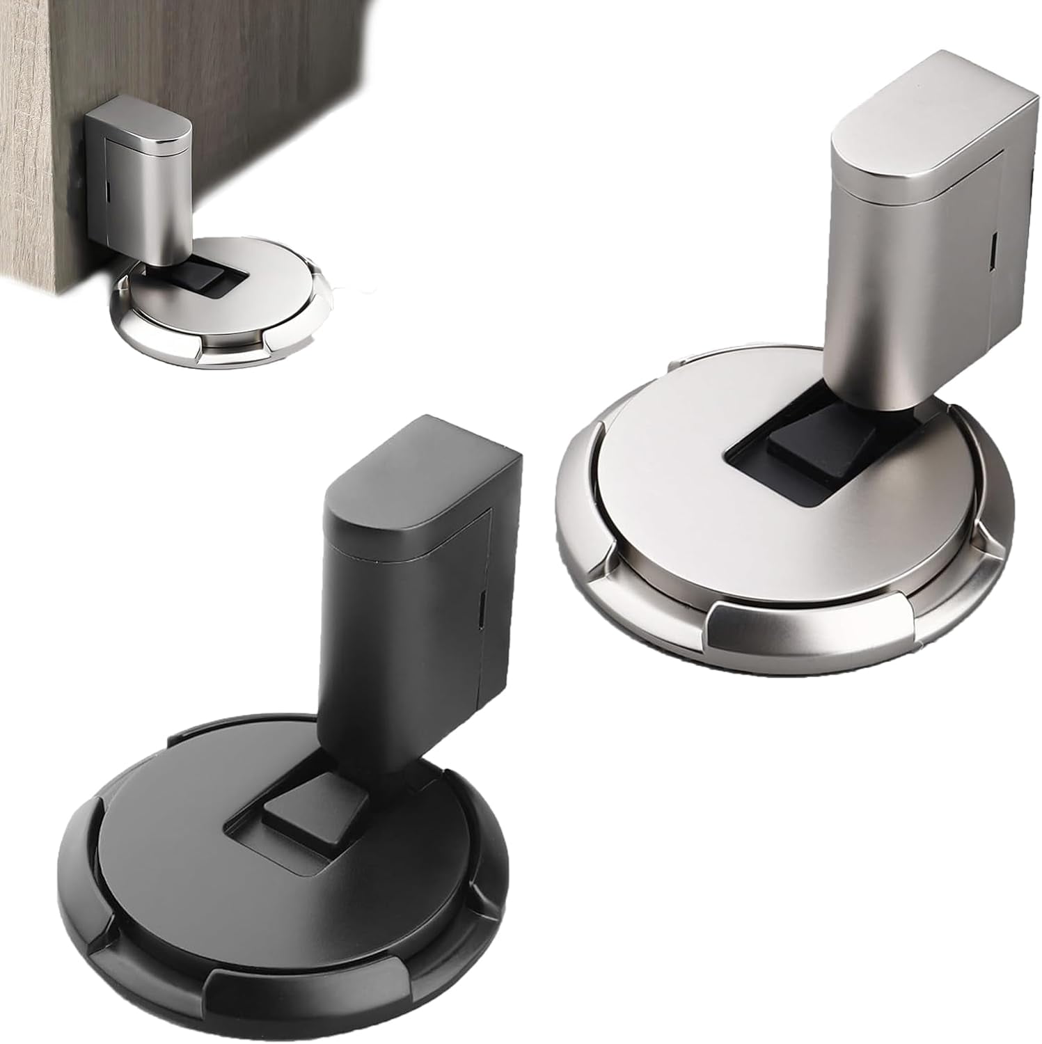 Door Wedge Stopper, Pleasantk Door Stopper, Heavy Duty Non-Magnetic ...