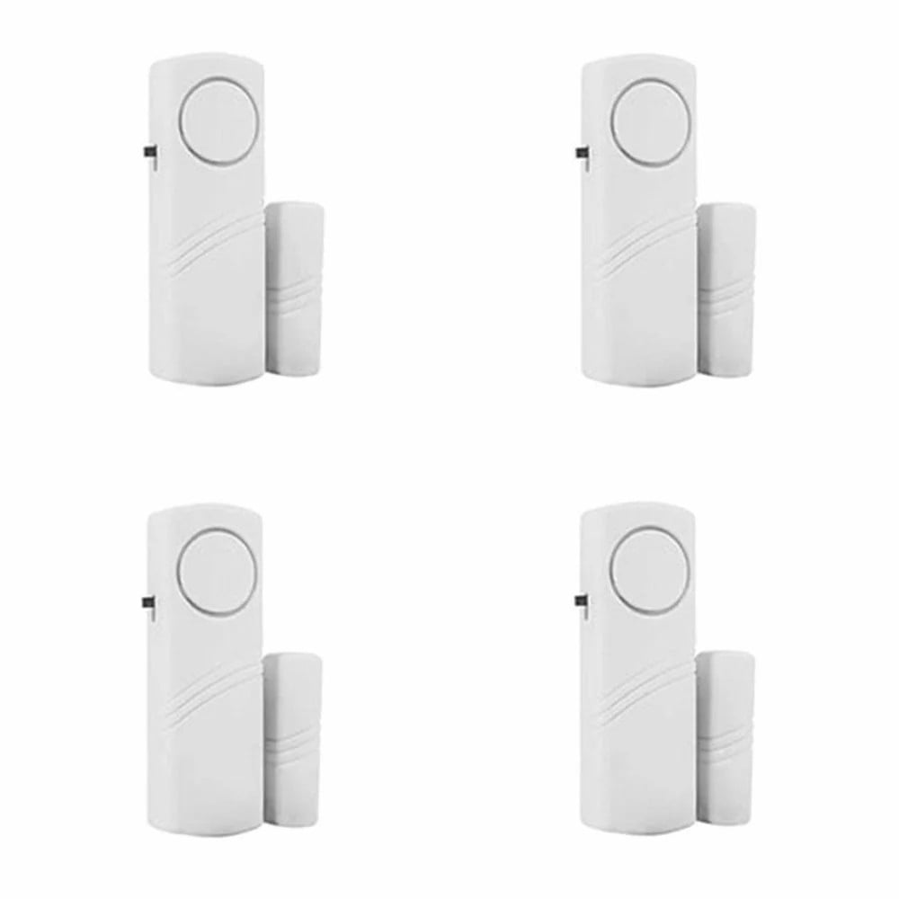 "SIISLL Wireless Magnetic Door and Window Alarm Sensor, Burglar Warning ...