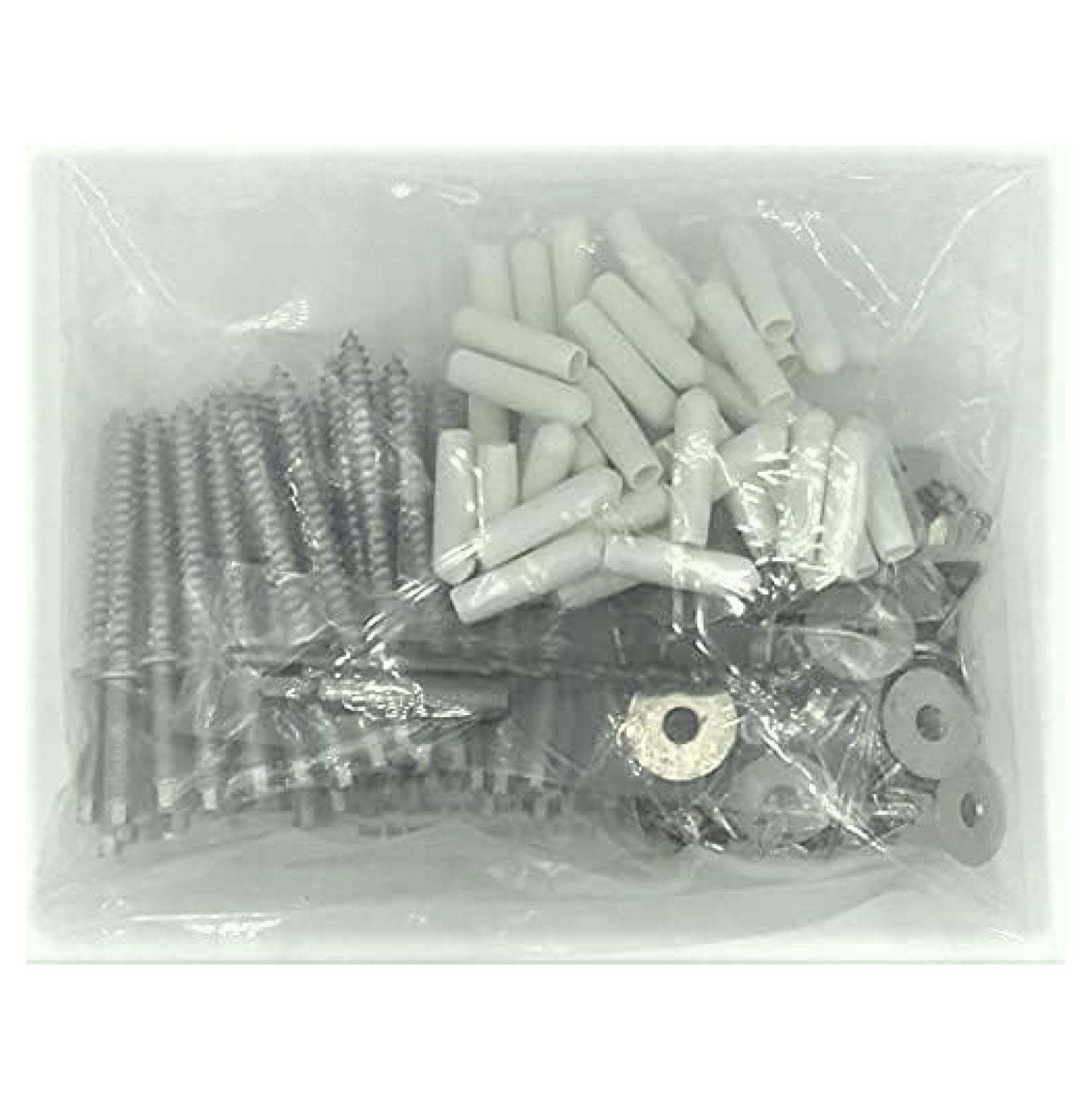 Door & Window Anchoring Kit - Permanent Security Fasteners - Silver ...