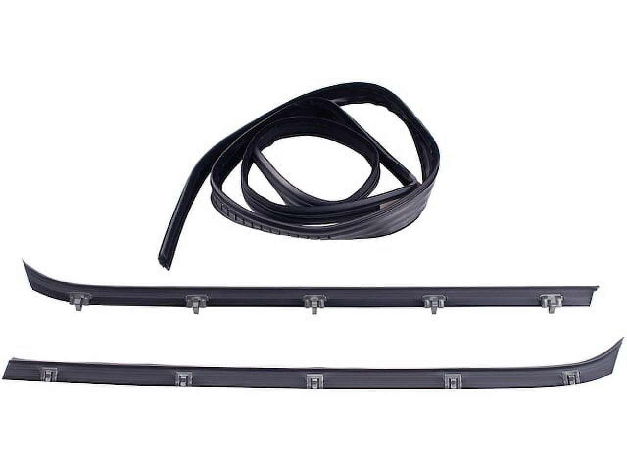 Door Window Belt Weatherstrip Kit 3 Piece - Compatible with 1982 - 1987 ...
