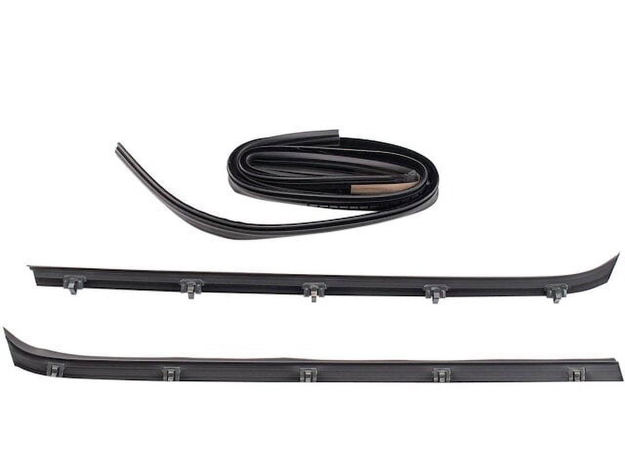 Door Window Belt Weatherstrip Kit 3 Piece - Compatible with 1982 - 1987 ...