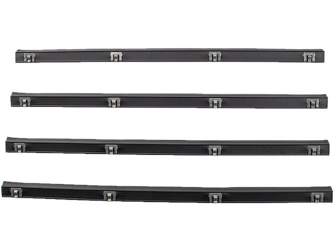 Door Window Belt Weatherstrip Kit 4 Piece - Compatible with 1975 - 1979 ...