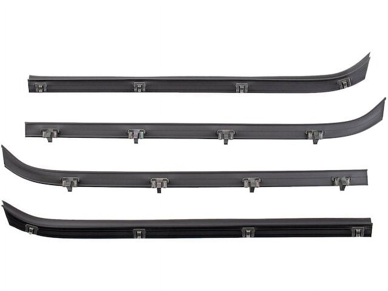 Door Window Belt Weatherstrip Kit 4 Piece - Compatible with 1975 - 1986 ...
