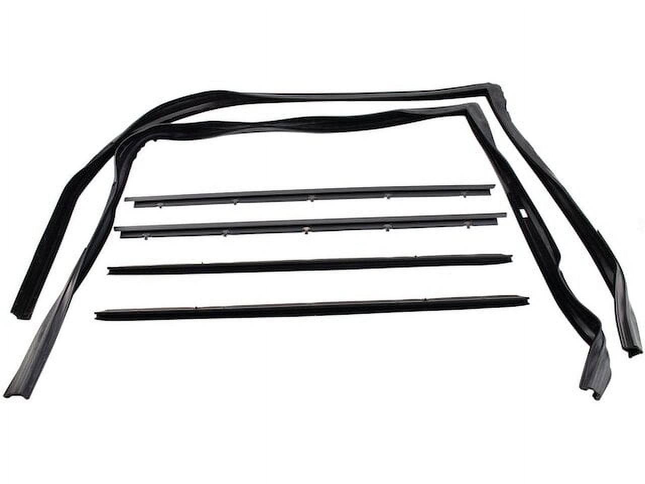 Door Window Belt Weatherstrip Kit 6 Piece - Compatible with 1983 - 1994 ...