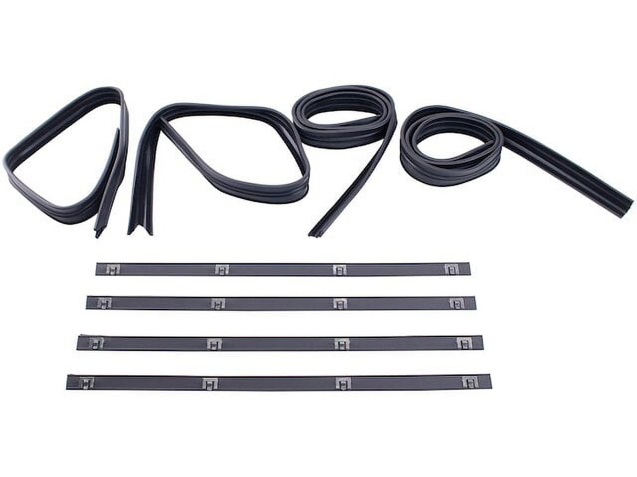 Door Window Belt Weatherstrip Kit 8 Piece - Compatible with 1975 - 1980 ...