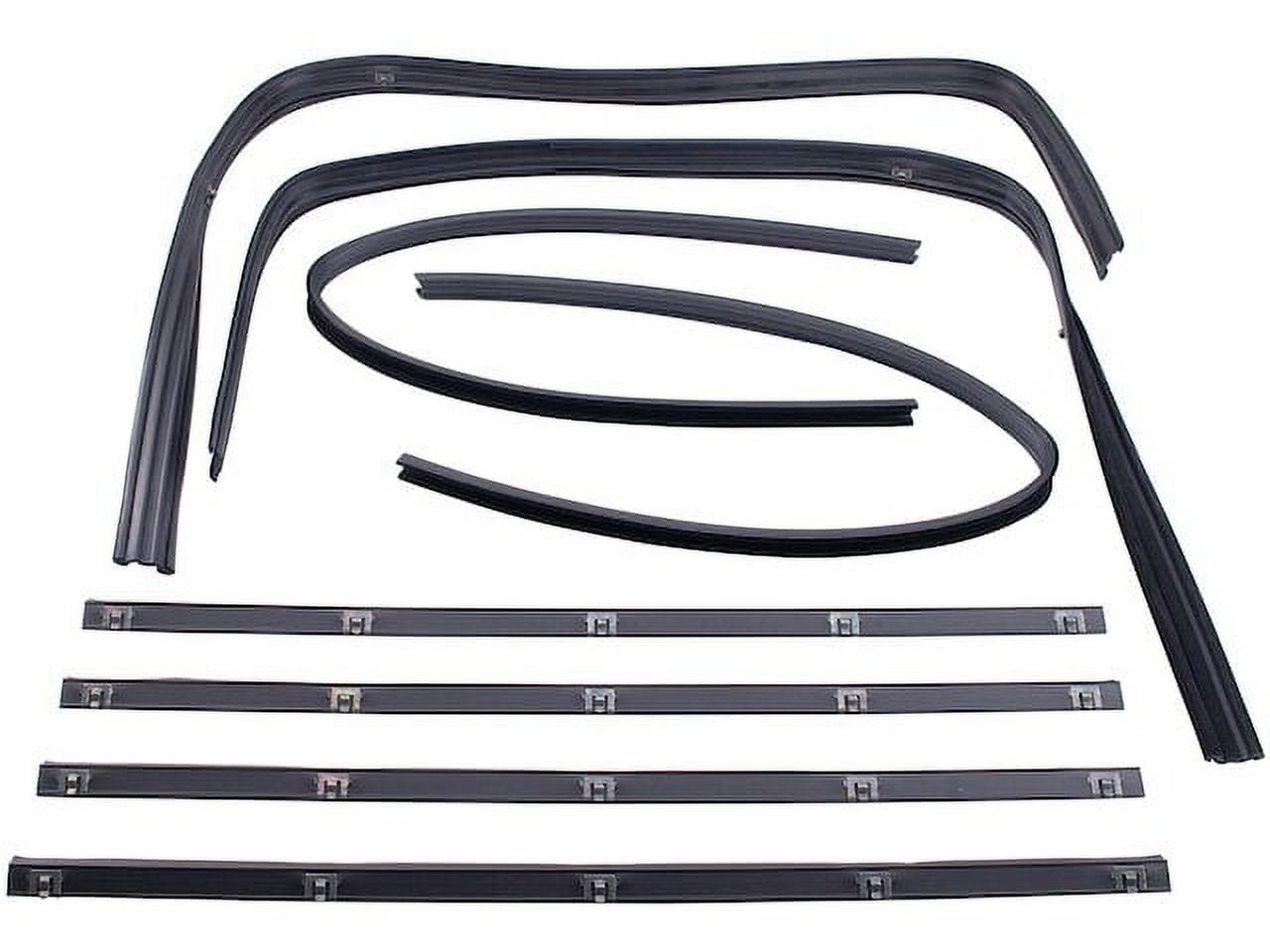 Door Window Belt Weatherstrip Kit 8 Piece - Compatible with 1977 - 1979 ...