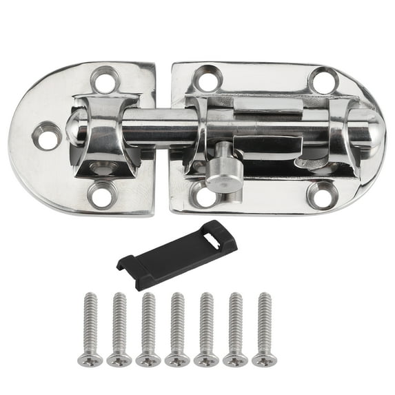 Door, Window, Cabinet Security Marine-Grade Stainless Steel Barrel Bolt ...