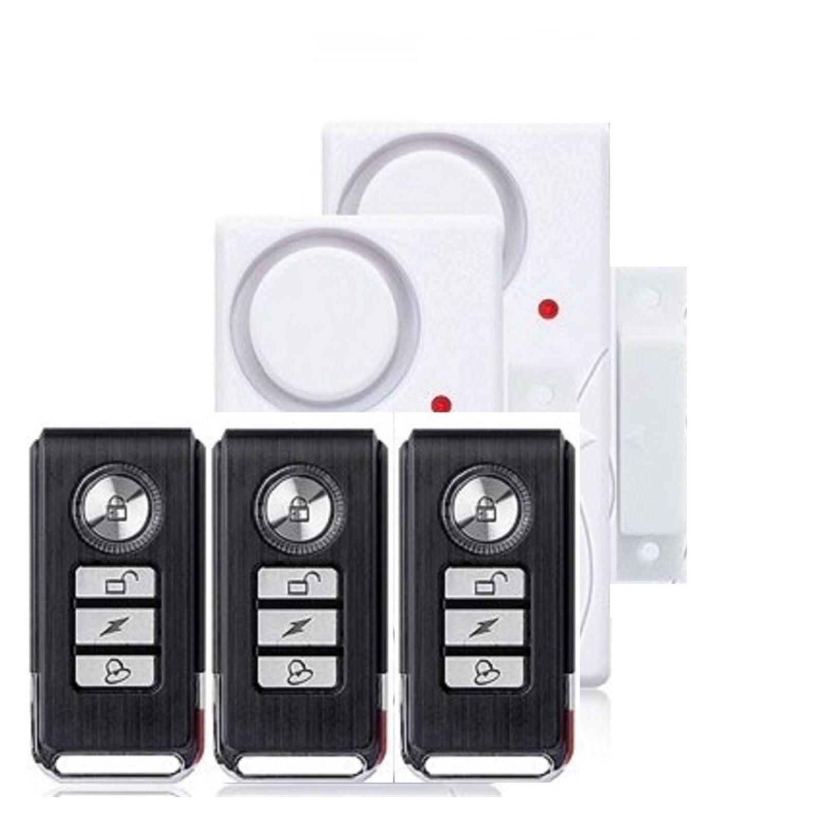 Door Window Entry Security ABS Wireless Remote Control Burglar Alarm ...