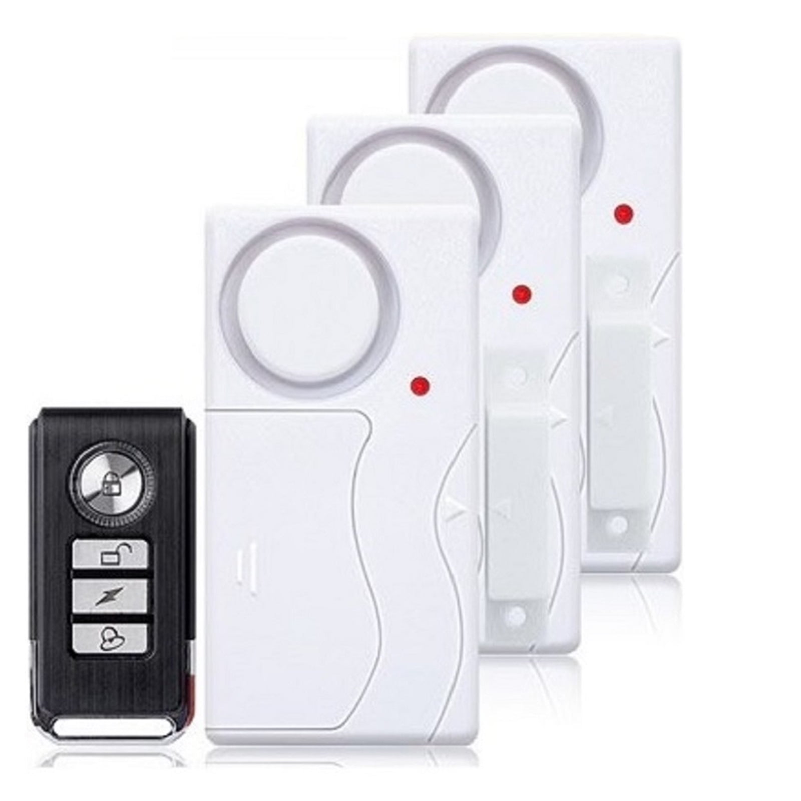 Door Window Entry Security ABS Wireless Remote Control Burglar Alarm ...