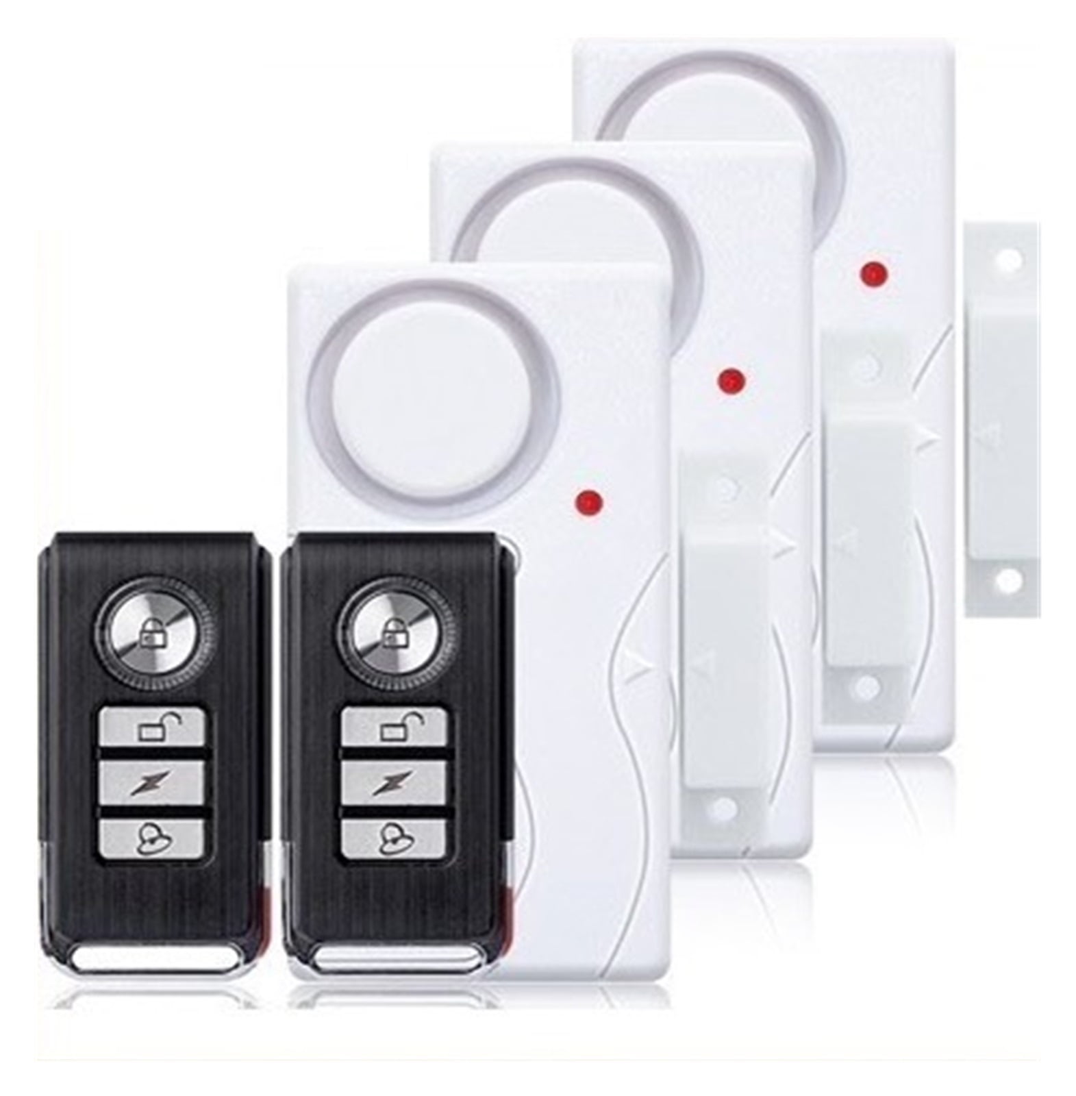Door Window Entry Security ABS Wireless Remote Control Burglar Alarm ...