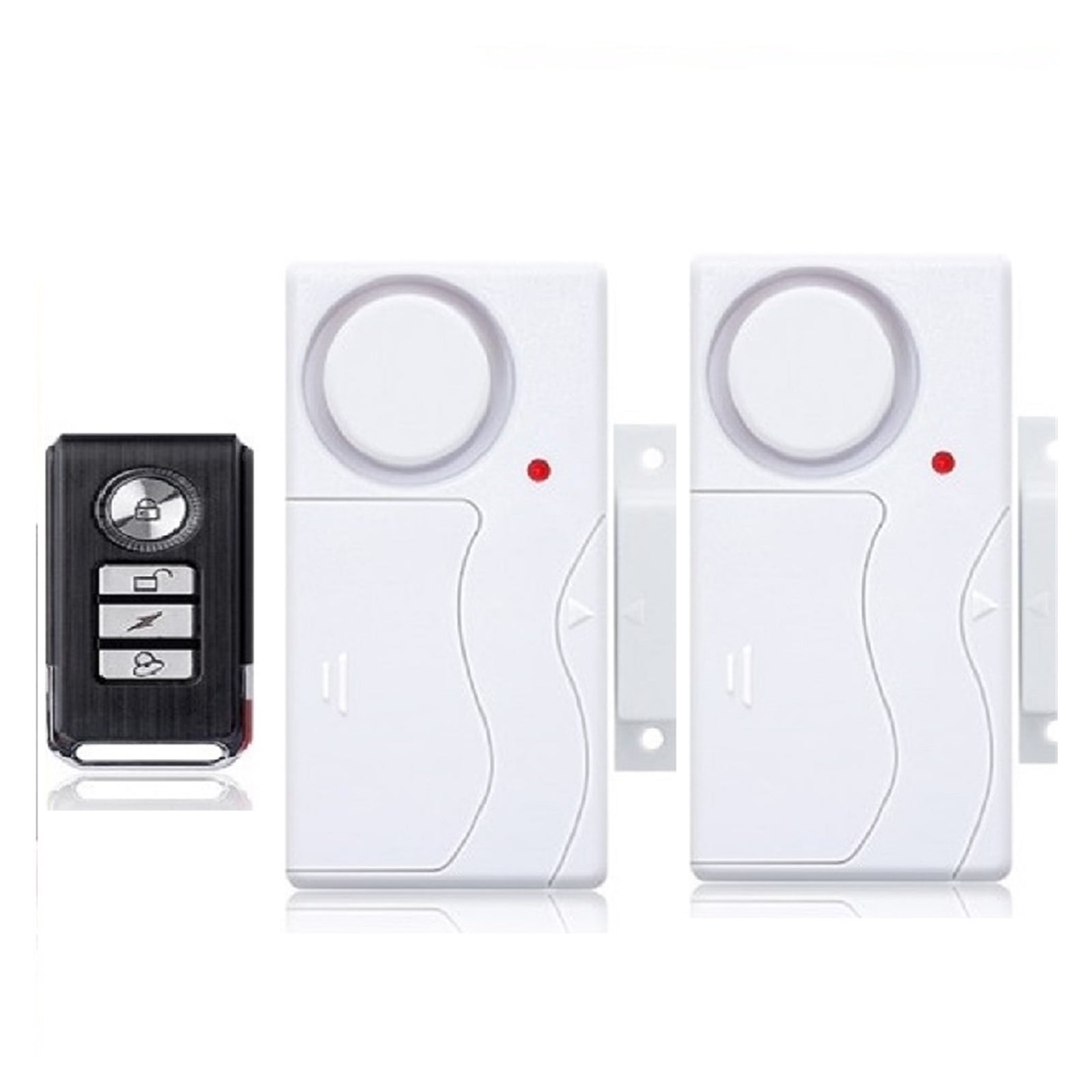 Door Window Entry Security ABS Wireless Remote Control Burglar Alarm ...