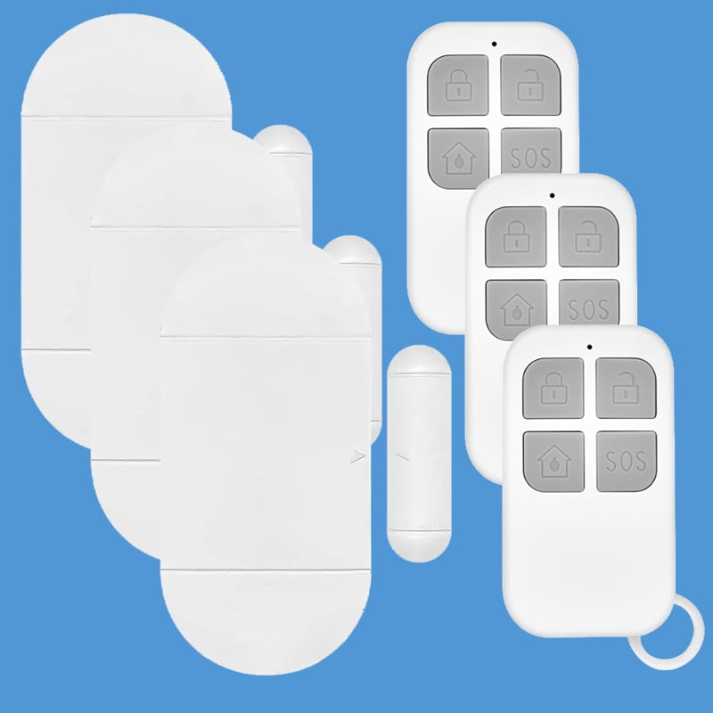 Door Window Entry alarm Wireless Remote Control Door Sensor Alarm Host ...