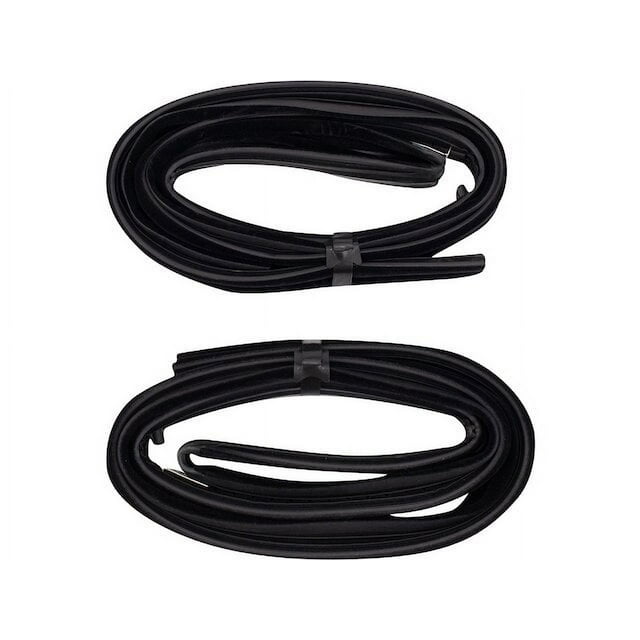 Door Window Glass Run Channel 2 Piece Set - Compatible with 1973 - 1986 ...