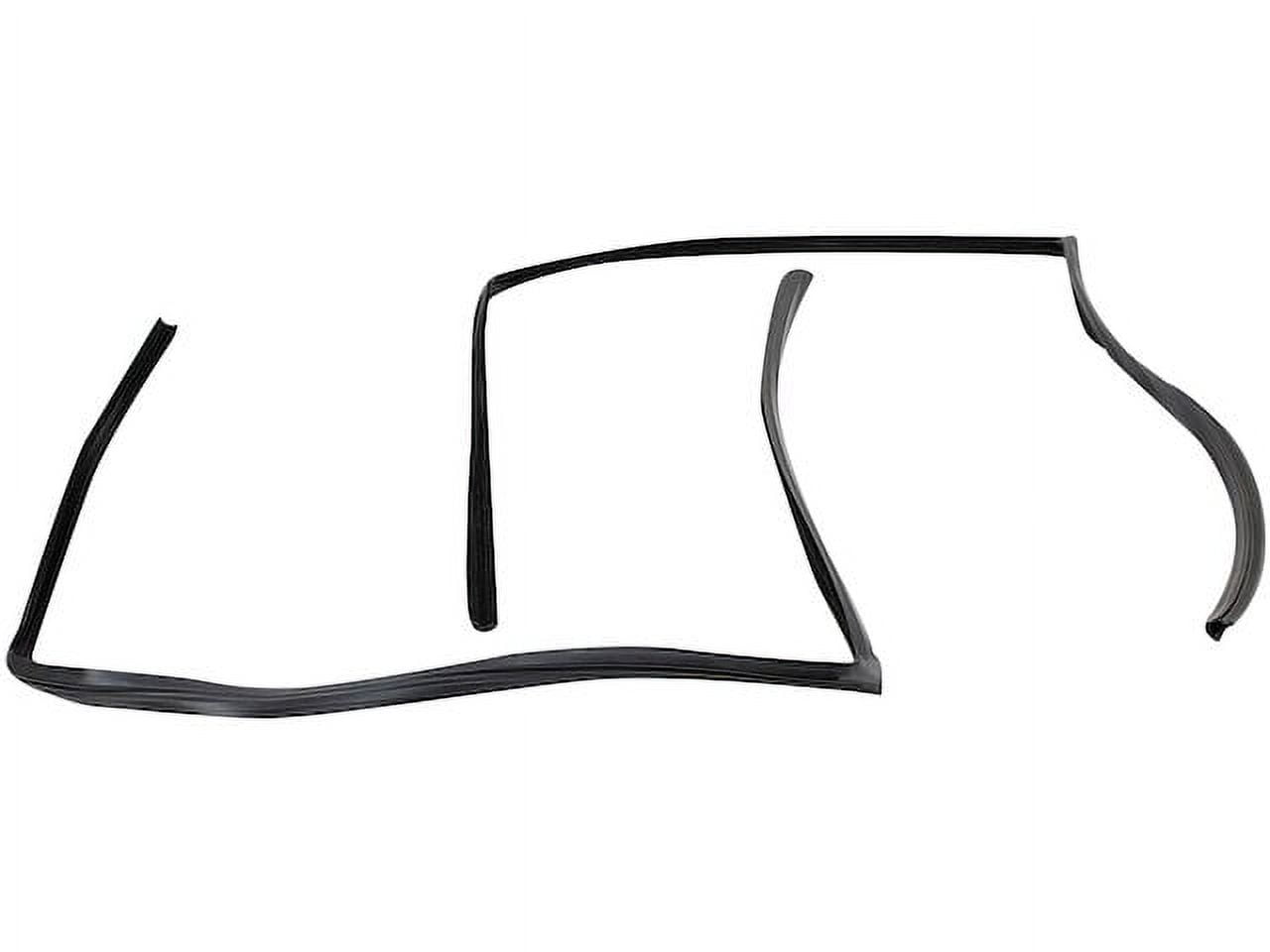 Door Window Glass Run Channel 2 Piece Set - Compatible with 1977 - 1986 ...