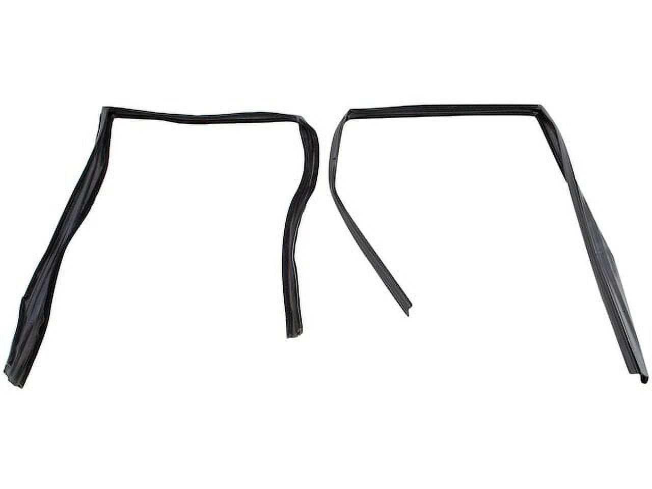 Door Window Glass Run Channel 2 Piece Set - Compatible with 1977 - 1986 ...