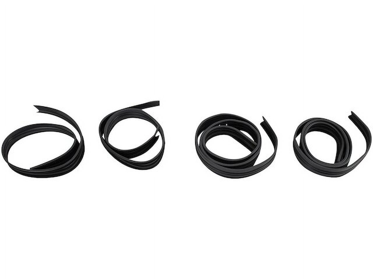 Door Window Glass Run Channel 4 Piece Set - Compatible with 1981 - 1994 ...