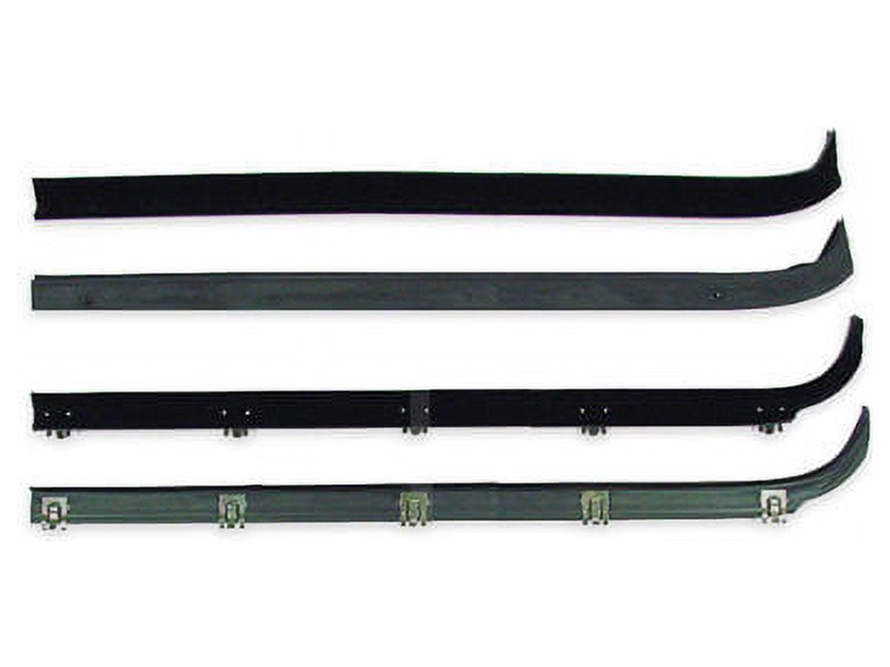 Door Window Guide Felt - Compatible with 1980 - 1986 Ford F-150 1981 ...