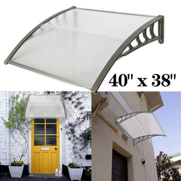 Natural Sunlight Door Canopies - Black - Walmart.com