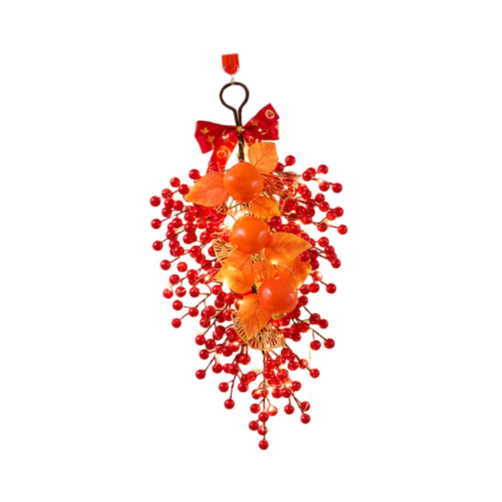 Door Wreath Wall Hanging Garland Party Blessing Pendant Generous Size ...