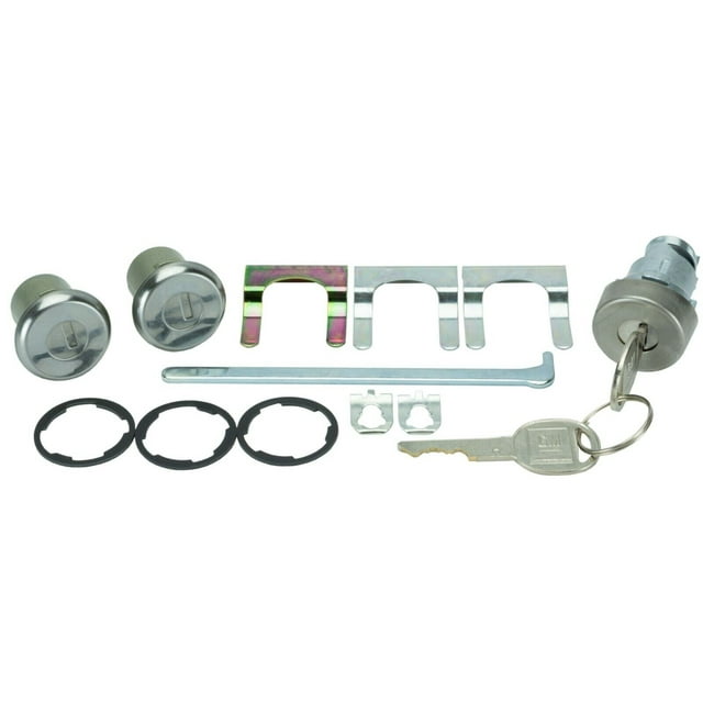 Door and Trunk Lock Set With Original Style Keys 1979-1981 Chevy Camaro ...