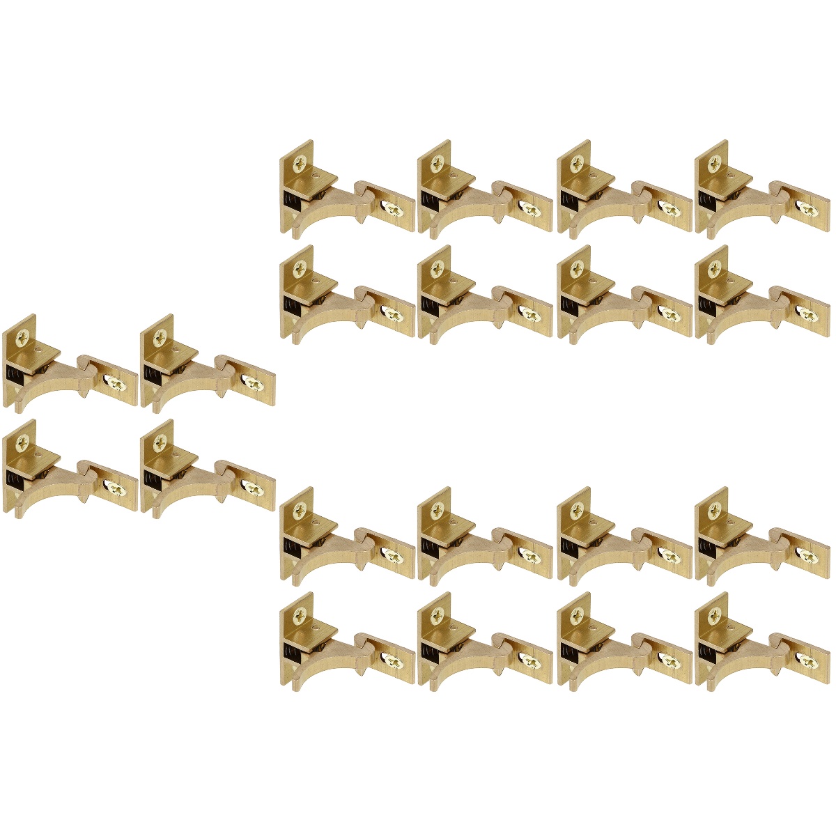 CIMAXIC Copper Golden 90 Degree Latch for Cabinets and Windows Reliable ...