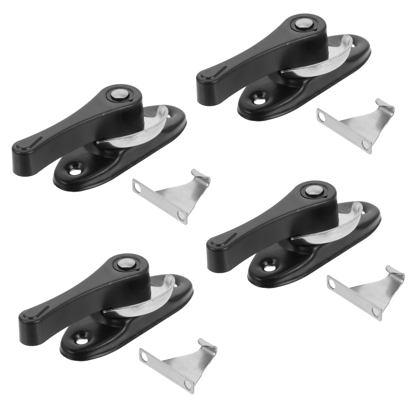 Door and Window Hook Lock Hasp Sash Security Locks Farm Gate Child 4 ...